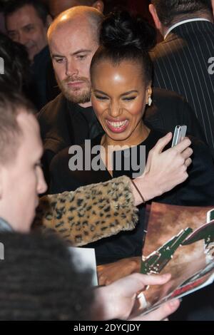 Kerry Washington attending the France premiere of 'Django Unchained ...