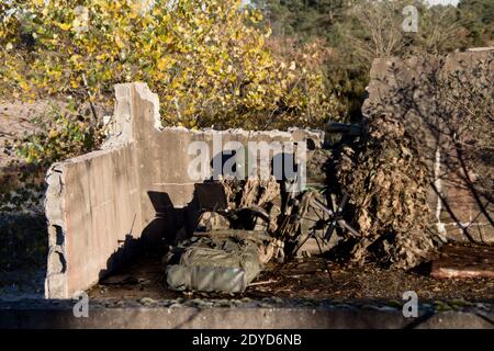 Undated file picture shows members of the French Army's 13eme RDP (13th ...