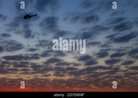 Undated file picture shows members of the French Army's 13eme RDP (13th ...