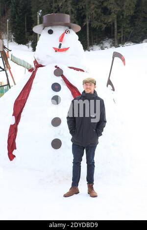 Simon Pegg posing at a photocall during the 20th Fantastic'Arts Film ...
