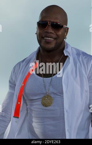 Rapper Flo Rida performs at the Today Show during the South Beach Wine ...