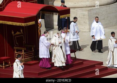 Inaugural mass of newly-elected Pope Francis held at Saint Peter's ...