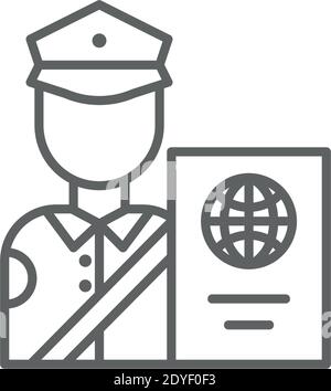 Military army patrol logo. Simple illustration of military army patrol ...