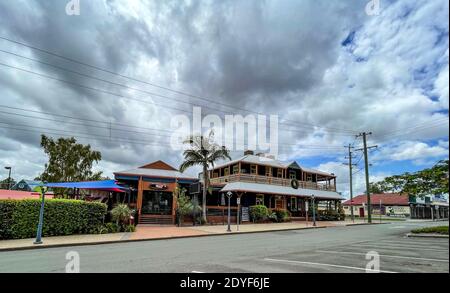 The Woodford Hotel, built in 1909, is located in the main street of the ...