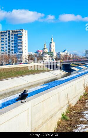 View of Iasi city and Bahlui river, Romania Stock Photo - Alamy