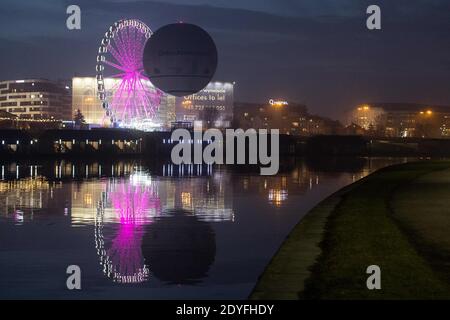 Ferris Wheel in Krakow, Poland Stock Photo - Alamy