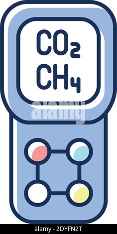 Gas Sensor icon. Simple element from sensors icons collection. Creative Gas Sensor icon ui, ux ...