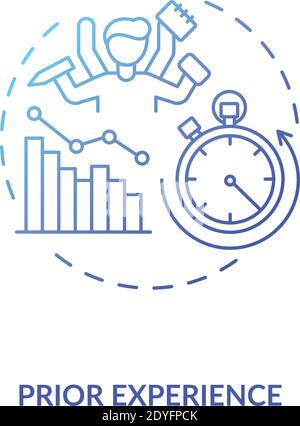 Prior experience concept icon Stock Vector Image & Art - Alamy