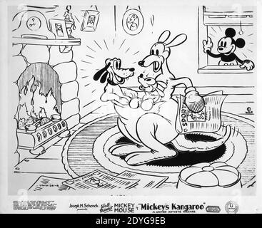 WALT DISNEY's MICKEY MOUSE and PLUTO in MICKEY'S GARDEN 1935 director ...