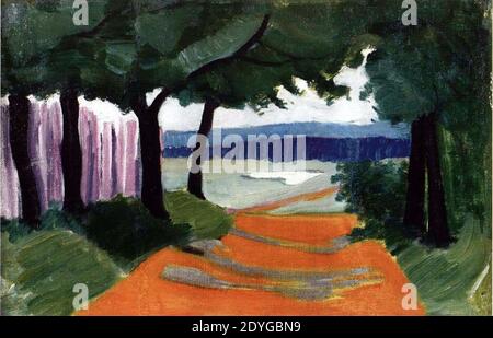 Landscape (Rozanova, 1909 Stock Photo - Alamy