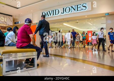 Entrance to David Jones department store in Sydney Warringah Mall ...