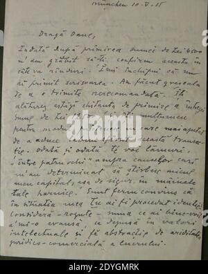 Lascar Vorel - Scrisoare (7 Stock Photo - Alamy