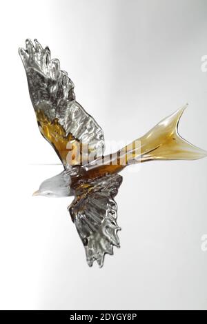 Sandra Young glass artist Stock Photo - Alamy