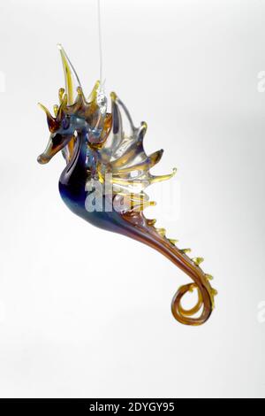 Sandra Young glass artist Stock Photo - Alamy