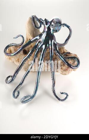 Sandra Young glass artist Stock Photo - Alamy