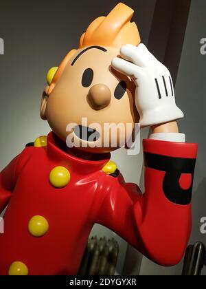 cartoon charactere from Belgium Stock Photo - Alamy