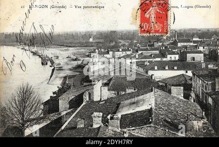 Langon - bords de la Garonne 5 Stock Photo - Alamy