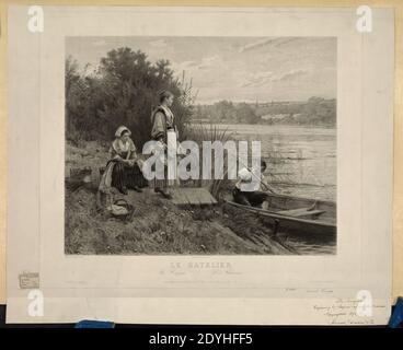 Le Batelier Stock Photo - Alamy