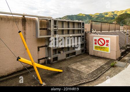 Tsunami protection wall in Nishiizu-Cho, Japan Stock Photo - Alamy