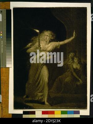 Lady Macbeth, Act, 5 scene One, why then 'tis time to do't. painted by ...