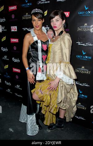 Karine Lima and Delphine Chaneac attending the Princess Ball 2013 ('Bal ...