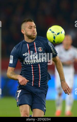 PSG's Jeremy Menez during the League Cup 1/8 of final soccer match ...