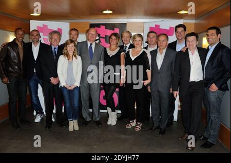Alexandre Boyon attending the press conference of 'Les Plus Grands ...