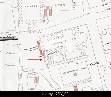 The exterior of the Santa Maria Della Strada Parish Church, located in ...