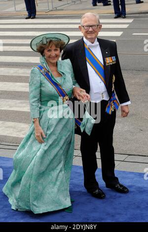 AMSTERDAM - Princess Margriet and Pieter van Vollenhoven during the ...
