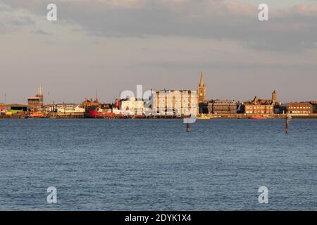 Harwich waterfront, Essex, UK Stock Photo - Alamy