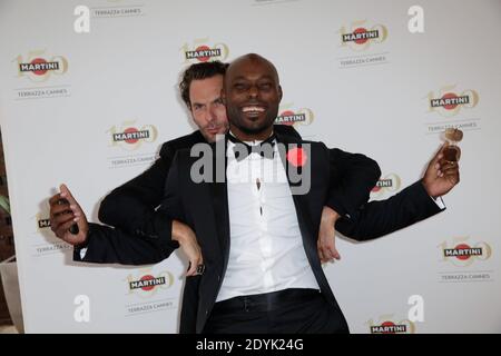 Sagamore Stevenin and Jimmy Jean-Louis during the opening party of ...