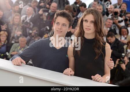 Marine Vacth, Fantin Ravat posing at the photocall of Jeune Et Jolie ...