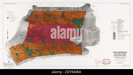 Land use, Calcasieu-Sabine River basin area, Cameron and Calcasieu ...