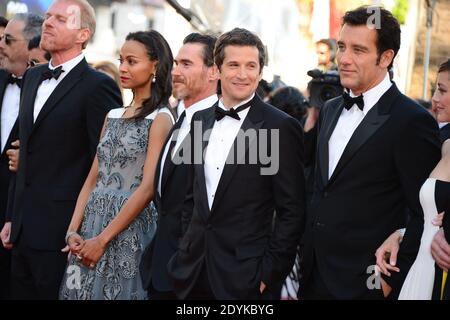 Guillaume Canet arriving for the Blood Ties screening held at the ...