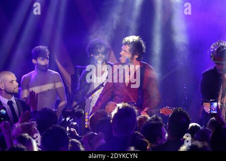 Mathieu Chedid aka M performs at Villa Schweppes during the 66th Cannes ...