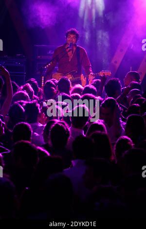 Mathieu Chedid aka M performs at Villa Schweppes during the 66th Cannes ...