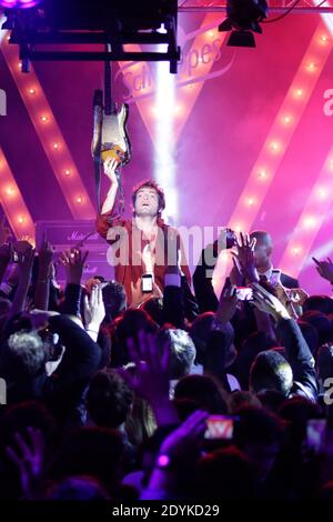 Mathieu Chedid aka M performs at Villa Schweppes during the 66th Cannes ...