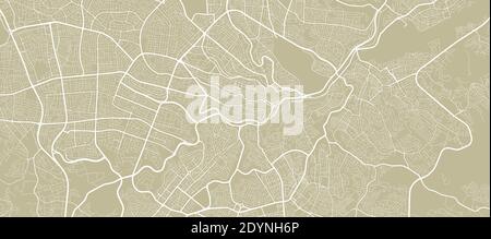Jordan map outline vector illustration Stock Vector Image & Art - Alamy