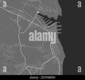 Urban vector city map of Gdynia, Poland Stock Vector Image & Art - Alamy