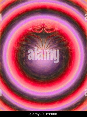 Abstract symmetrical colorful watercolor background for cards or ...