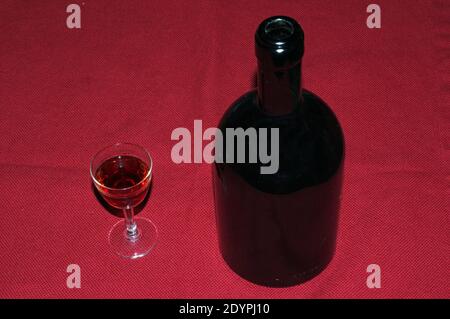 Myrtle liqueur typical of Sardinia Stock Photo - Alamy