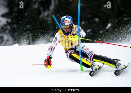Alta Badia, Italy, 21 December 2025. Seigo Kato (Japan) competing in ...
