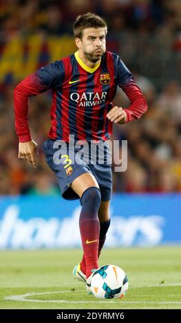 FC Barcelona's Gerard Pique during the UEFA Champions League soccer ...