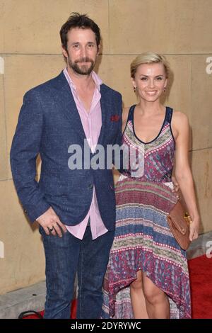 Noah Wyle, Sara Wells arrives at Warner Bros Television Group's 77th ...