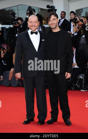 VENICE, ITALY - SEPTEMBER 07: Themis Panou poses with the Best Actor ...