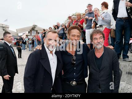 Gary Dourdan, Olivier Marchal and Antoine Dulery attending the 15th ...