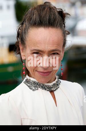Dominique Frot attending the 15th Festival of TV Fiction in La Rochelle ...