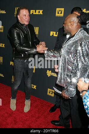 Mickey Rourke, Kai Greene, Film premiere for Generation Iron at the ...