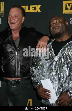 Mickey Rourke, Kai Greene, Film premiere for Generation Iron at the ...