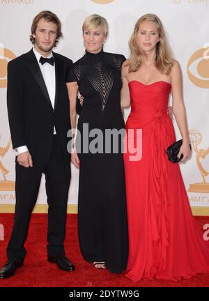 Robin Wright, Hopper Penn & Dylan Penn attends the 65th Annual ...